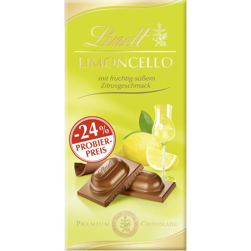 Lindt Limoncello Bar PP 100g - Lindt | Wholesale German Food Corner